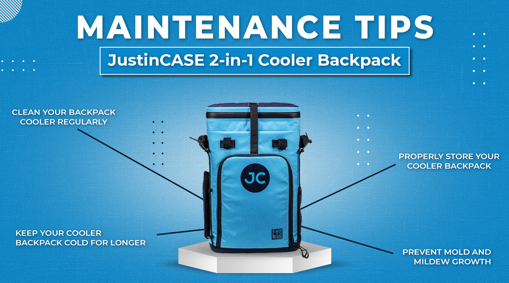JustinCASE 2-in-1 Cooler Backpack: Ultimate Outdoor Gear
